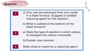 8 -Extracting Metals.pdf year 8 science topic | PDF