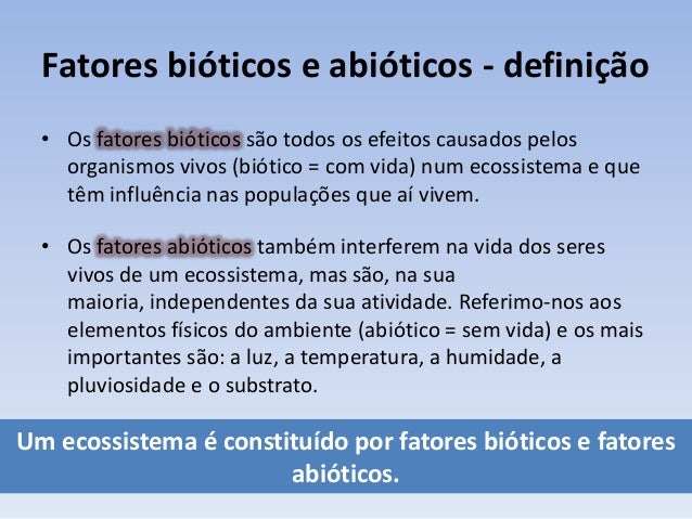 Exemplo De Fatores Abioticos Já Salva 🚨 Quer Ter Acesso Ao