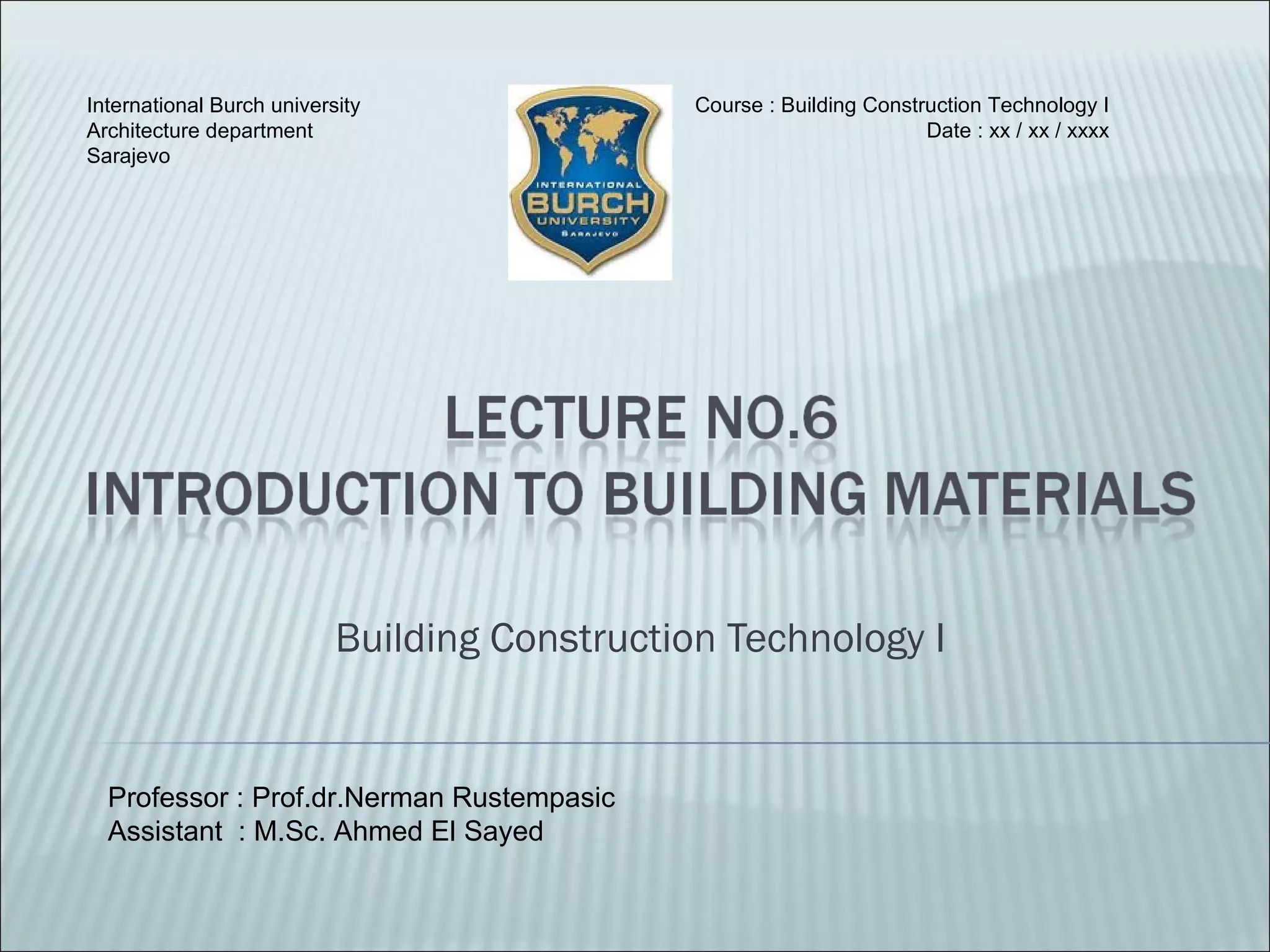 Building Construction 8. formworks and scaffoldings | PPT