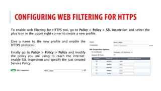 FortiGate Firewall How-To: WEB Filtering | PDF
