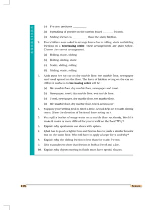 8 friction | PDF | Physics | Science