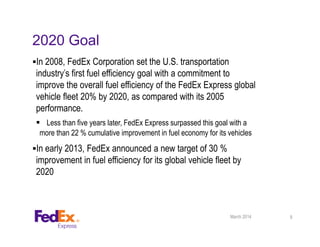FedEx Connecting the World in Responsible and Resourceful Ways | PPT