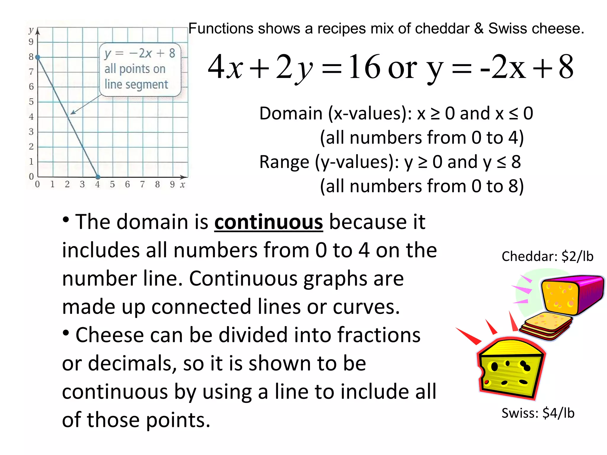 8 - graphs discrete & continuous domains | PPT