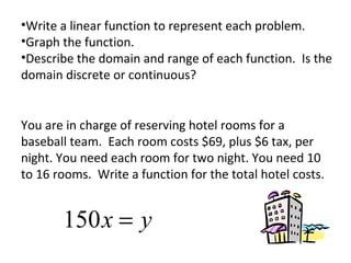 8 - graphs discrete & continuous domains | PPT