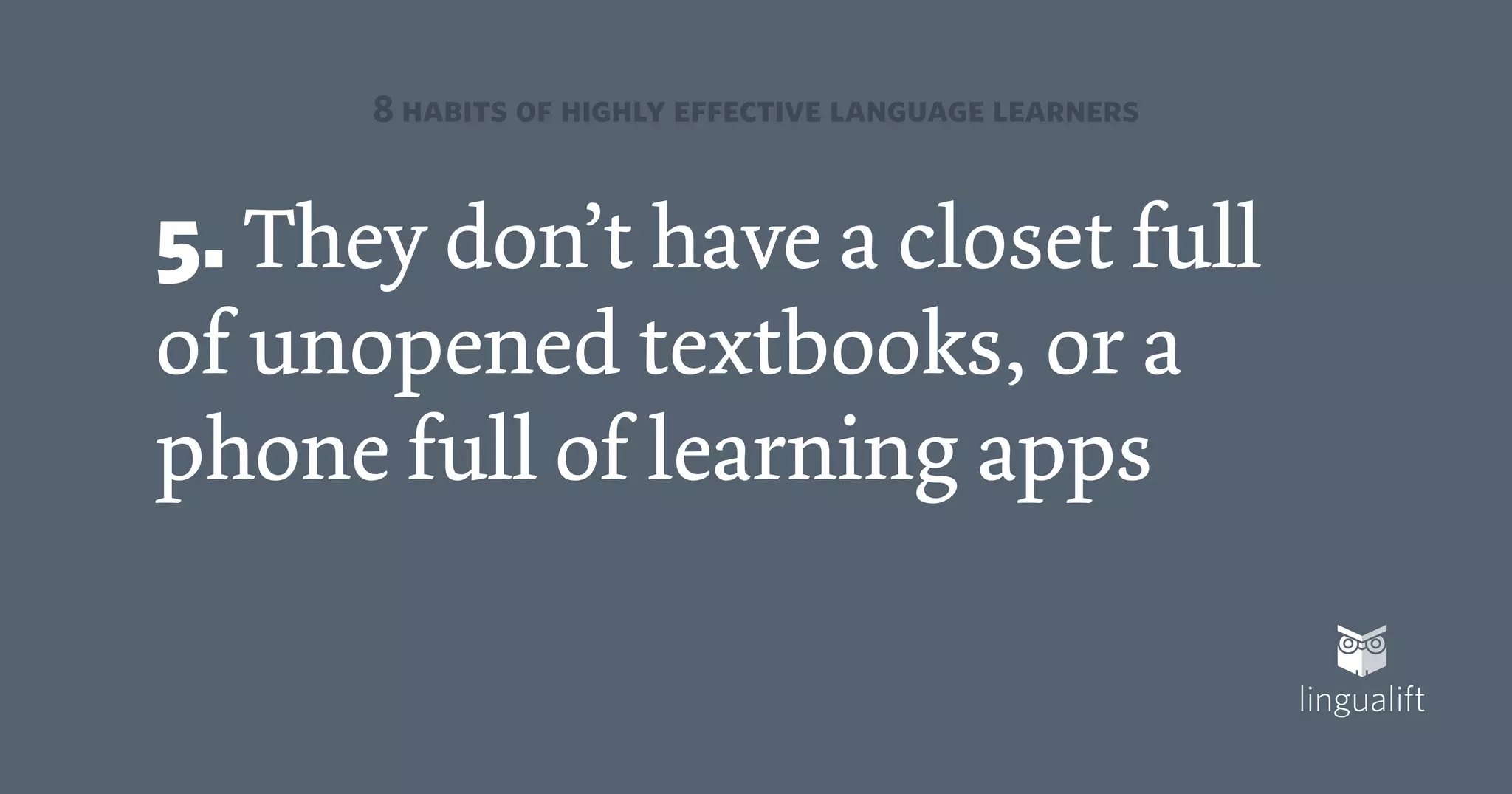 8 habits of highly effective language learners | PDF