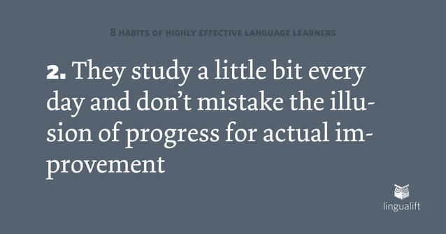 8 habits of highly effective language learners | PPT
