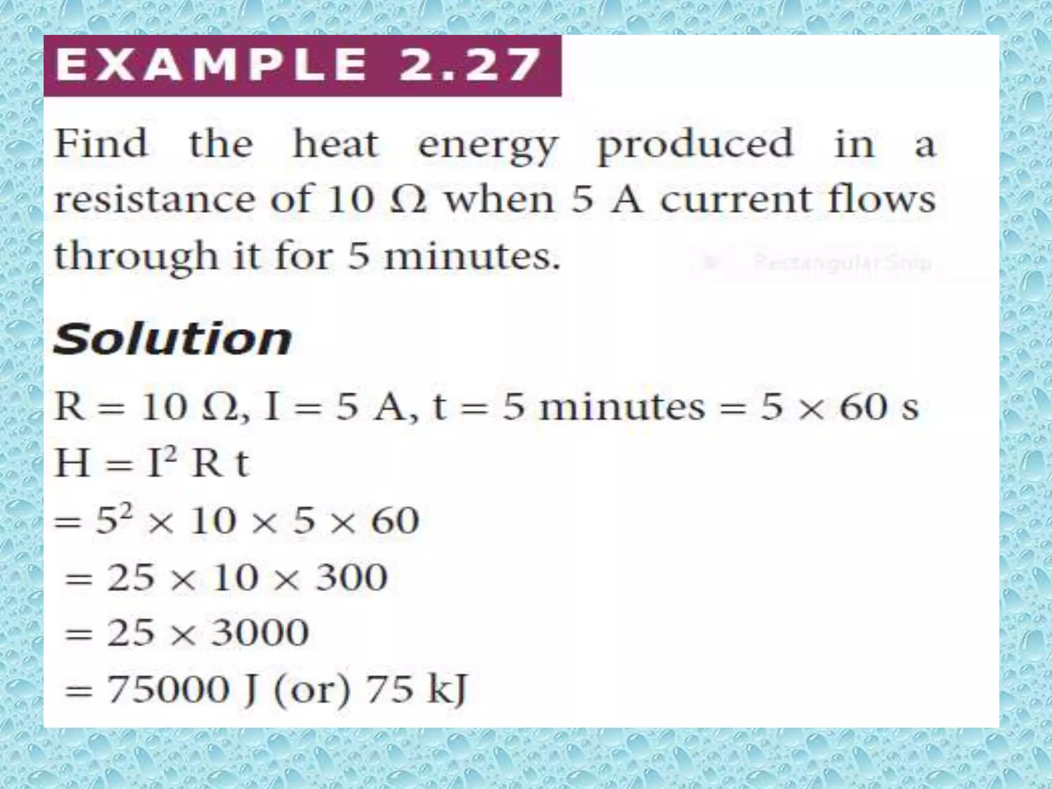 HEATING EFFECT OF CURRENT | PPTX