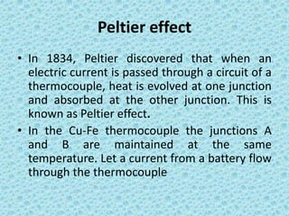 HEATING EFFECT OF CURRENT | PPTX