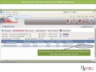 8 How to check status of-digital signature | PPT