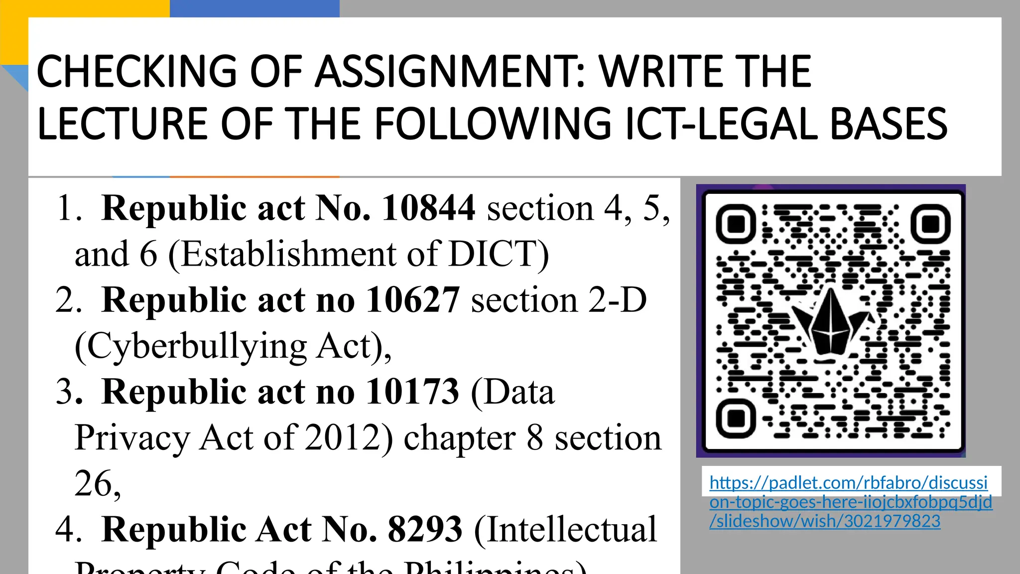 8-ICT-RELATED LEGAL BASES (SUB-TOPIC NO. 3).pptx