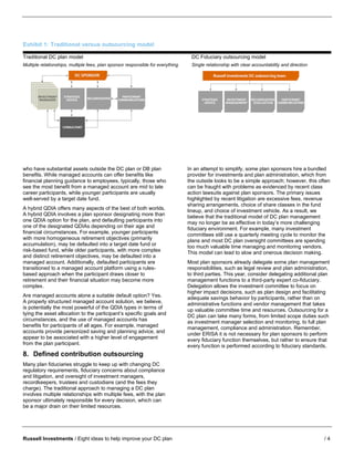 8 Ideas To Help Improve Your DC Plan | PDF