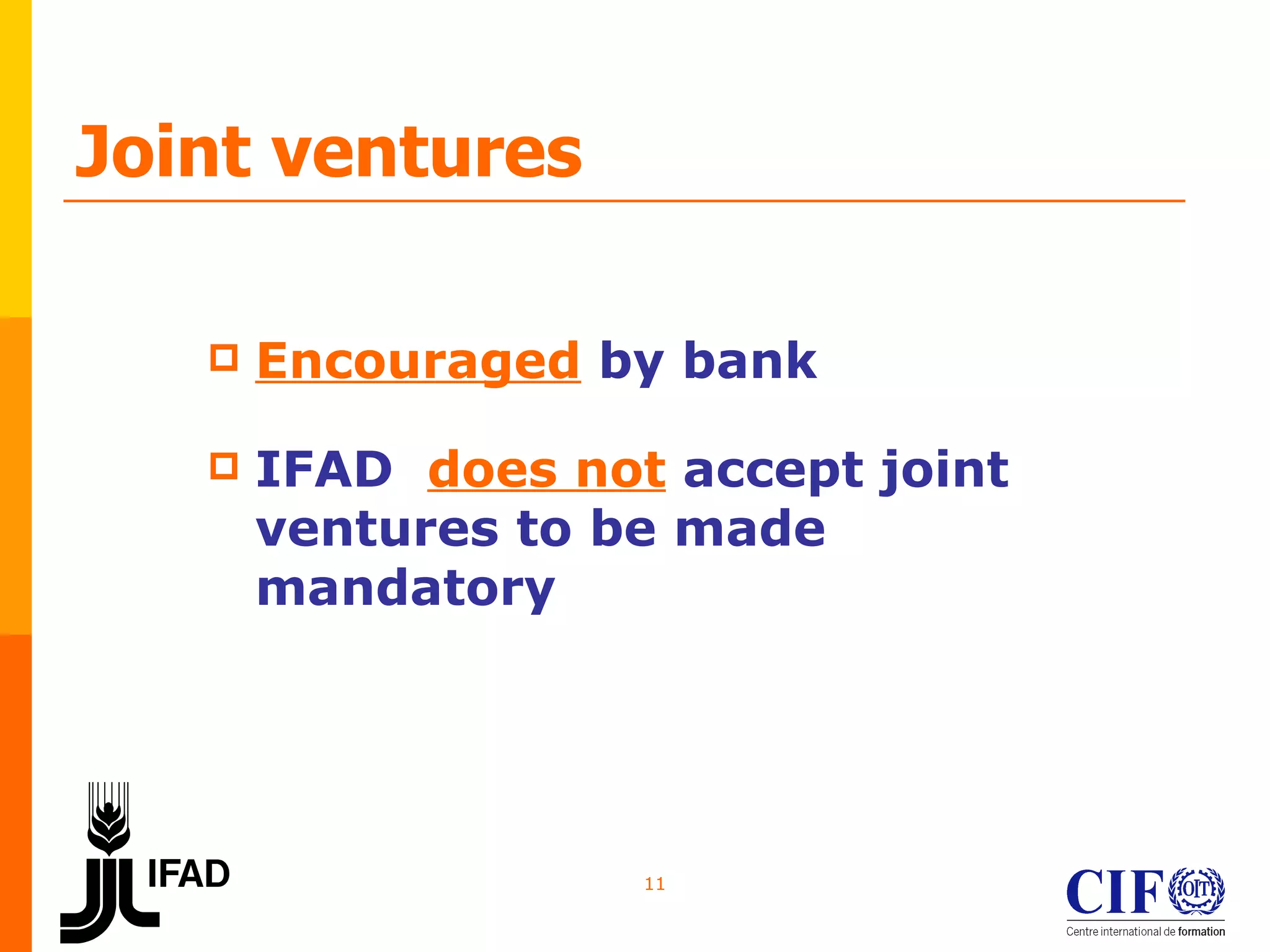 IFAD procurement guidelines | PPT