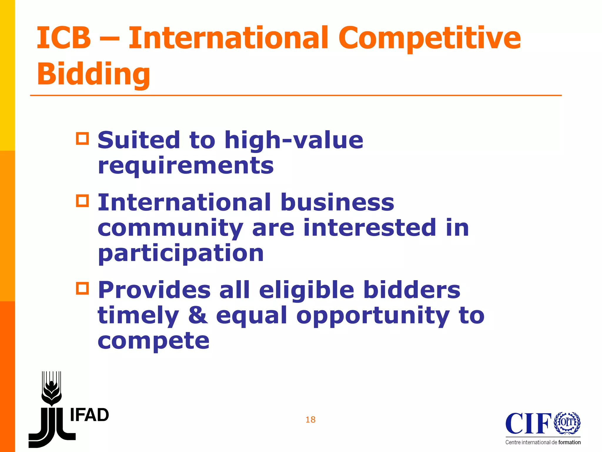 IFAD procurement guidelines | PPT