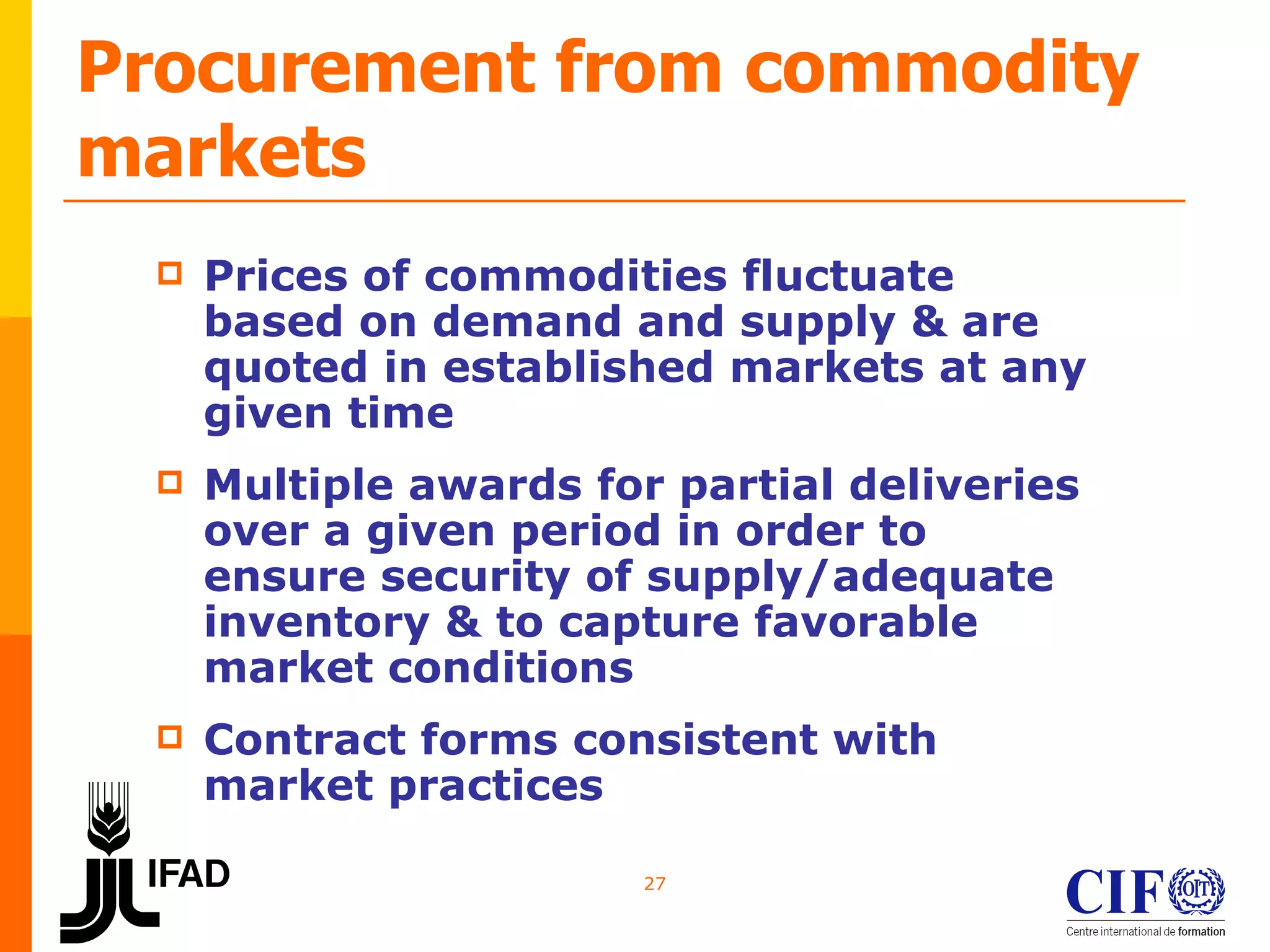 IFAD procurement guidelines | PPT