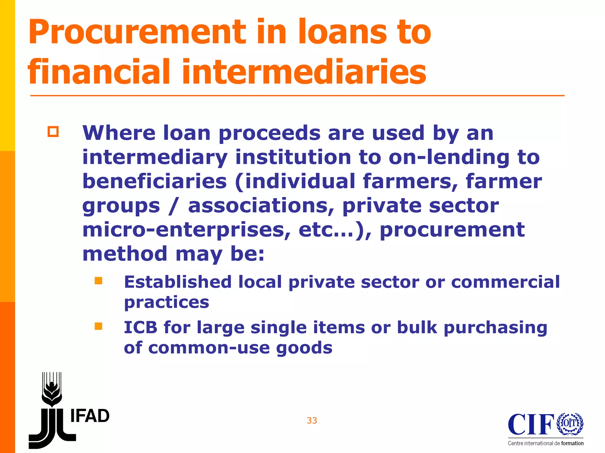 IFAD procurement guidelines | PPT