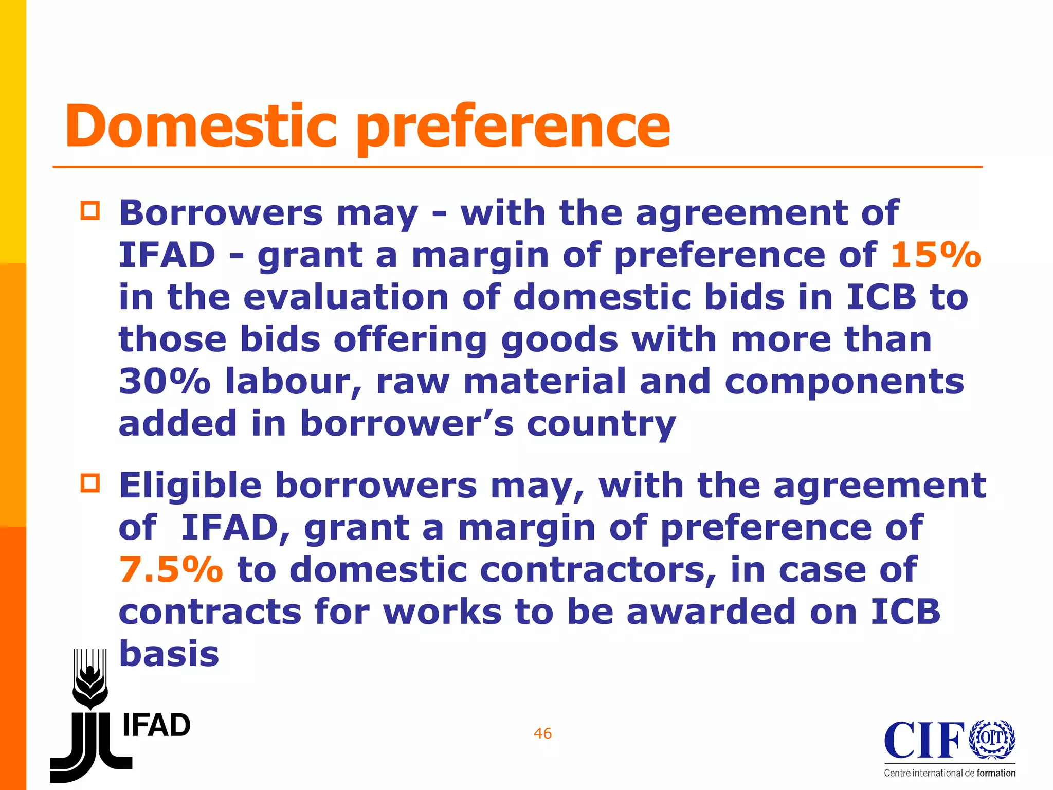 IFAD procurement guidelines | PPT
