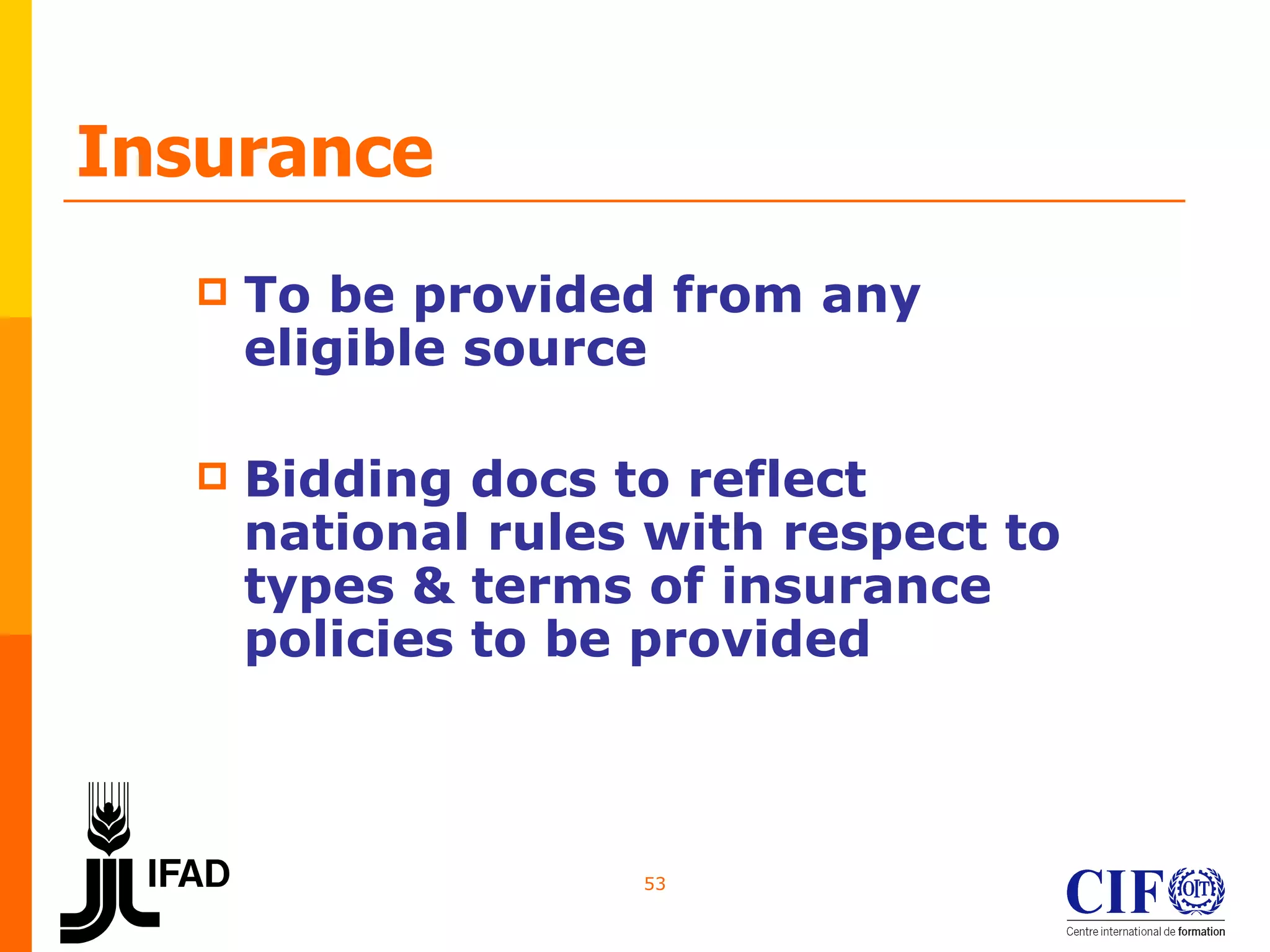 IFAD procurement guidelines | PPT