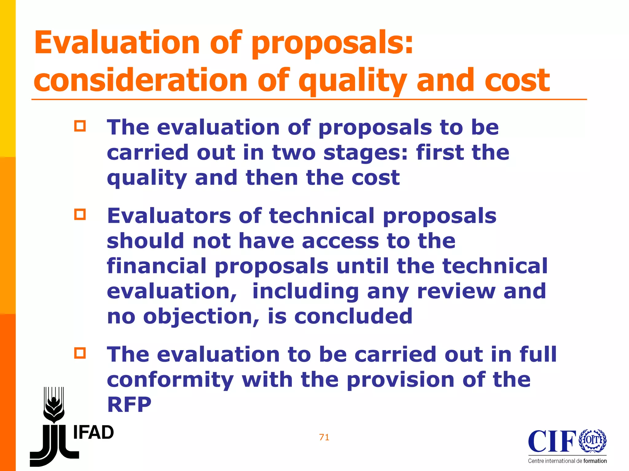 IFAD procurement guidelines | PPT