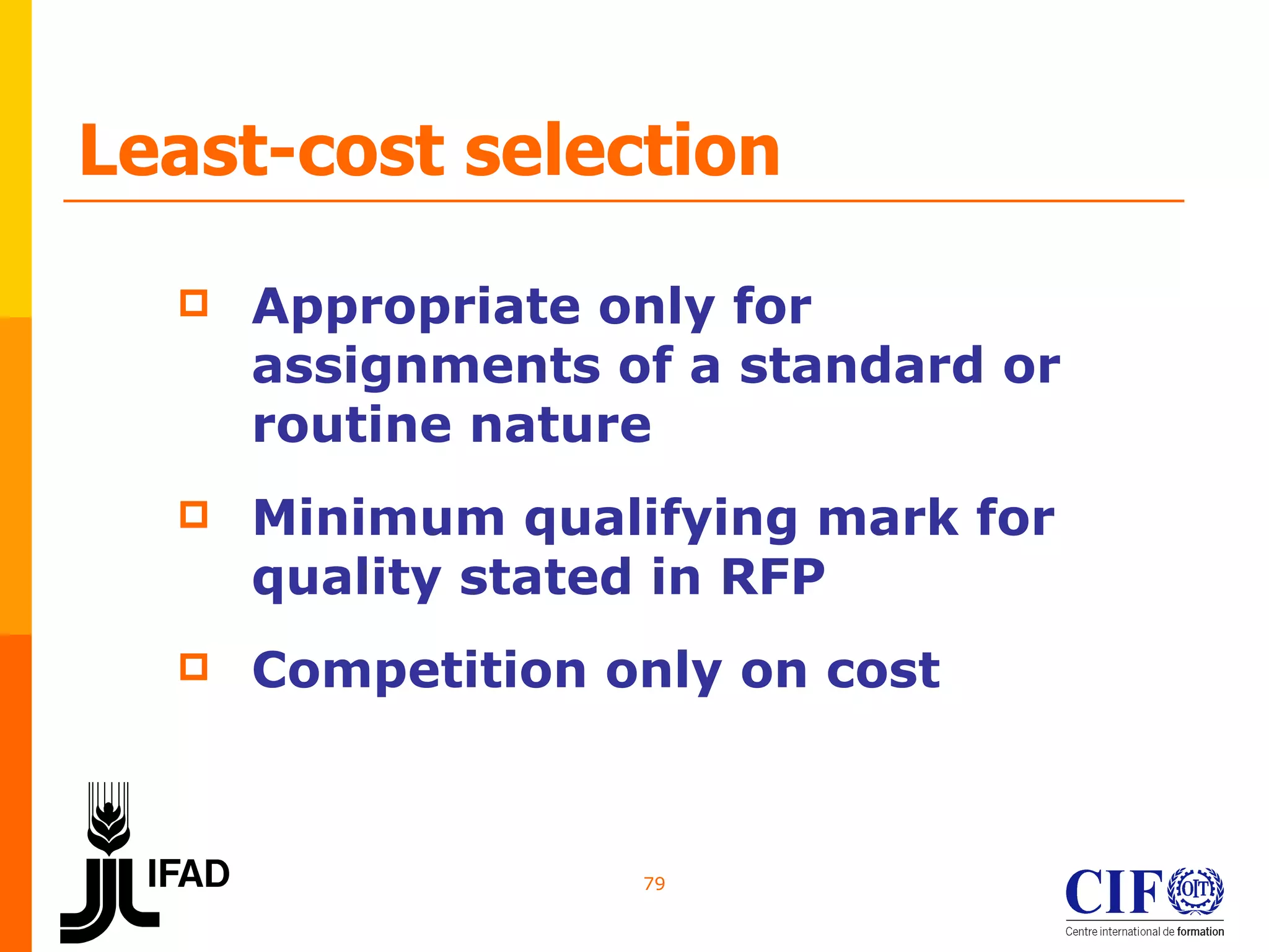 IFAD procurement guidelines | PPT