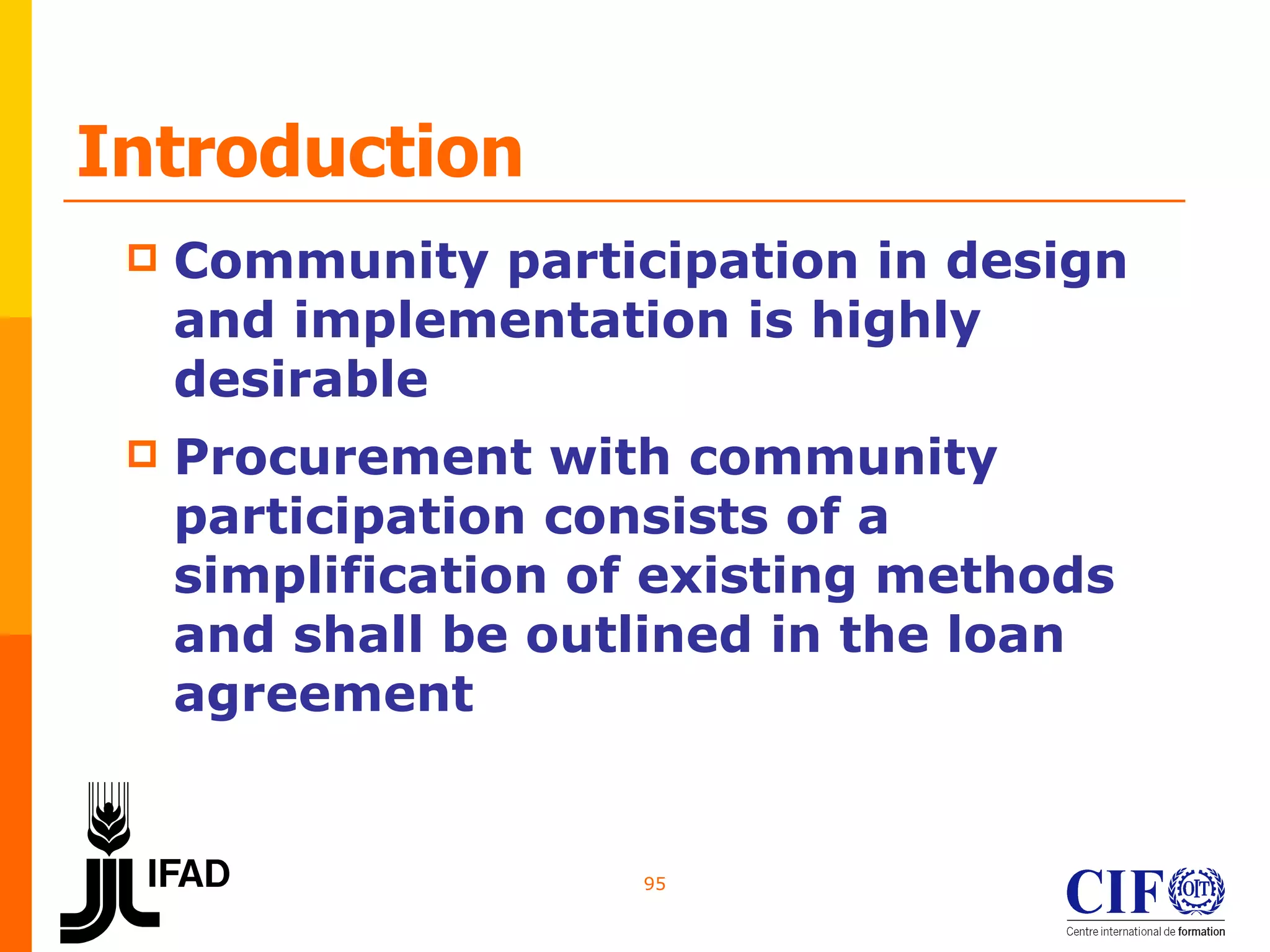 IFAD procurement guidelines | PPT