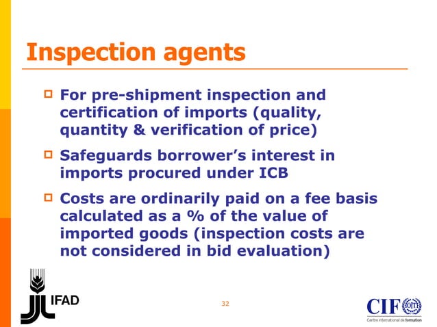 IFAD procurement guidelines | PPT | Business Accounting & Finance ...