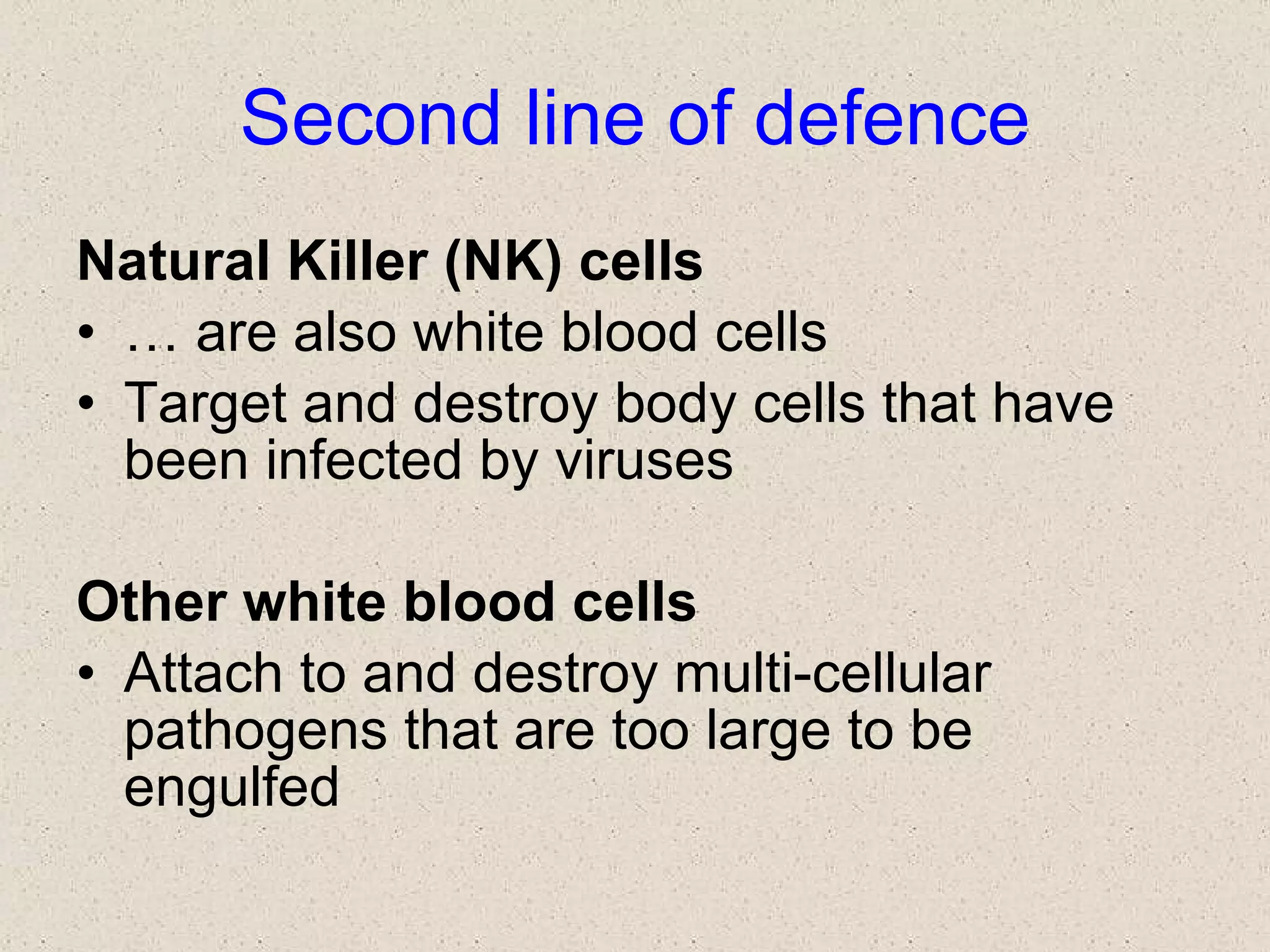8 - Immunity: Defence Against Disease | PPT