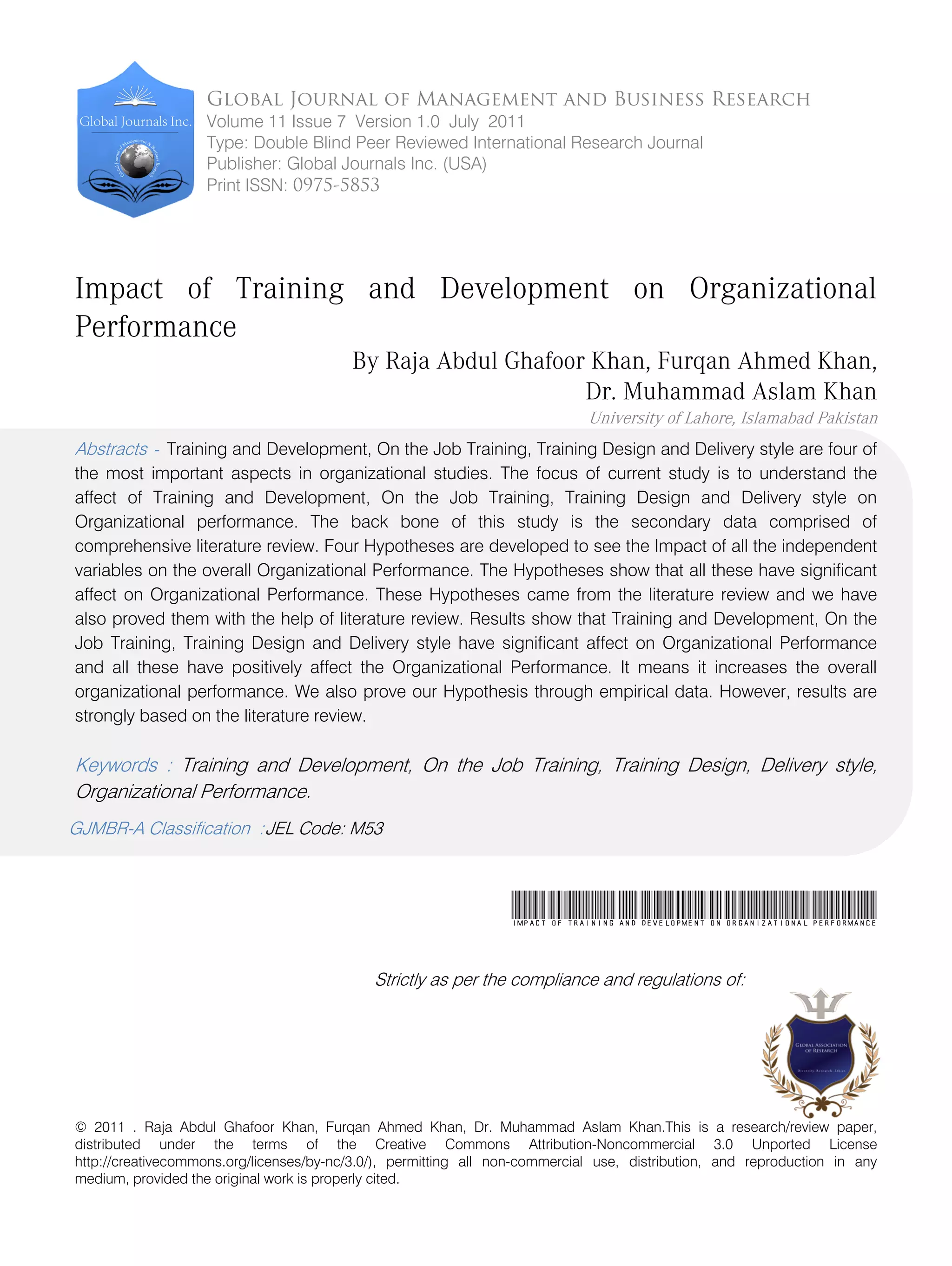 8 impact-of-training-and-development-on-organizational-performance | PDF