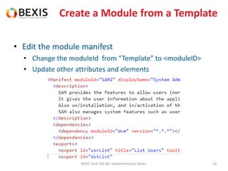 8 implementation notes | PPT