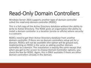 Active Directory | PPTX