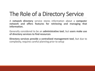 Active Directory | PPTX