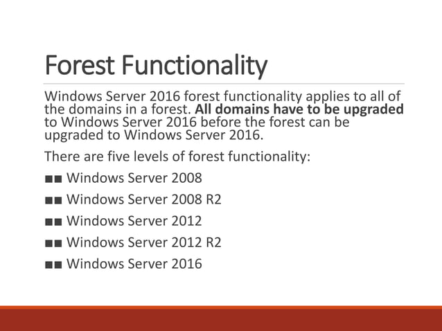 Active Directory | PPTX | Operating Systems | Computer Software and Applications