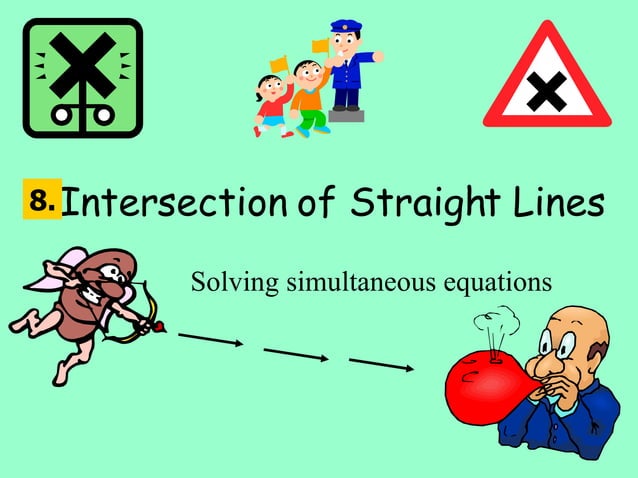 8 Intersection Of Straight Lines | PPT