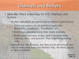 Java Course 8: I/O, Files and Streams | PDF