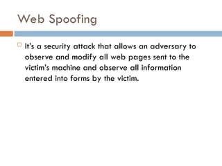8 - IP Spoofing.ppt8 - IP Spoofing.ppt8 - IP Spoofing.ppt