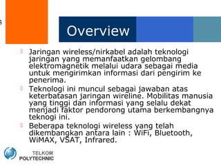8 jaringan-wireless | PPT