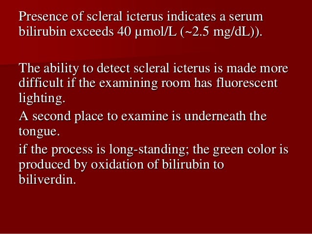 jaundice - yellow discoloration of tissue.