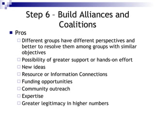 8 Key Steps In Advocacy | PPT