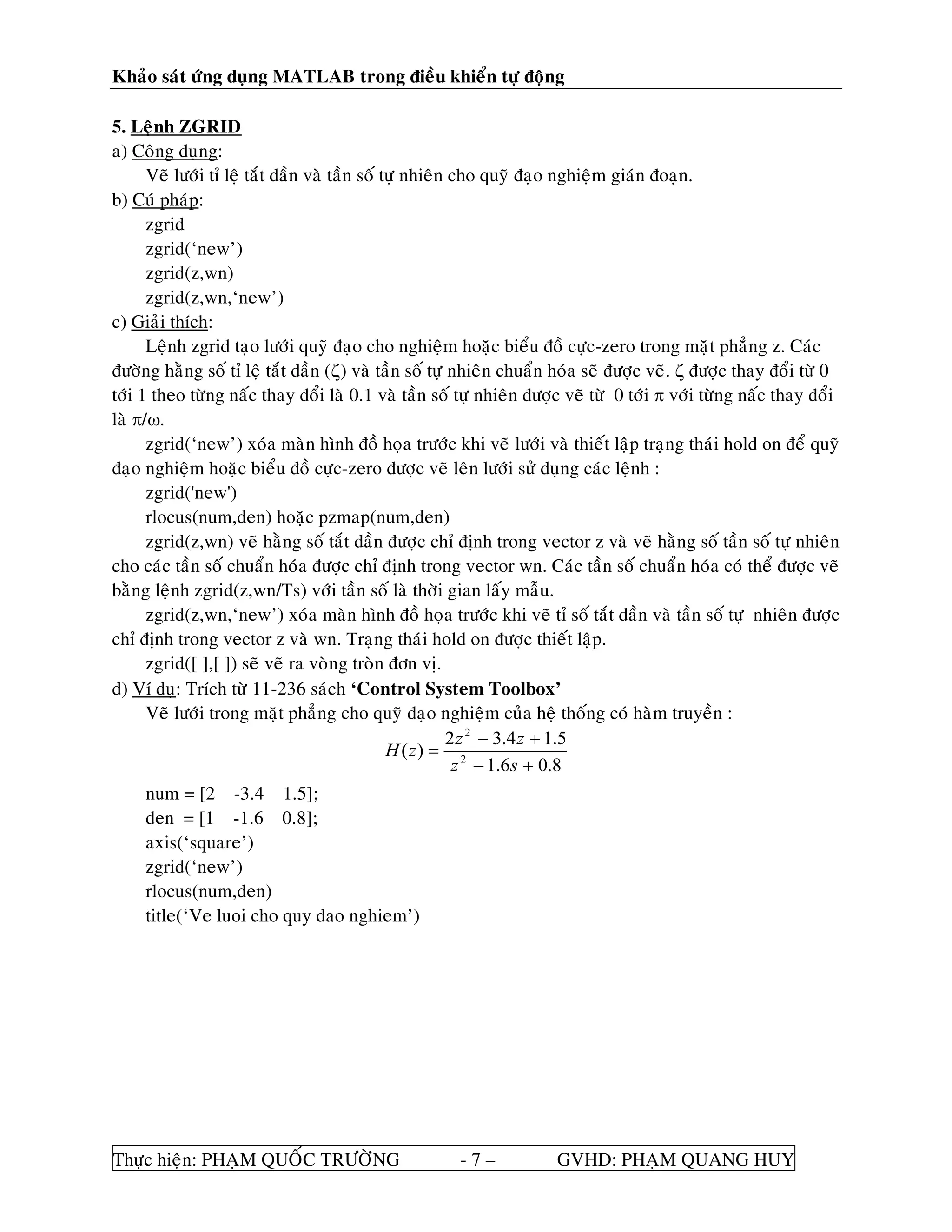 8 khao sat quy dao nghiem | PDF