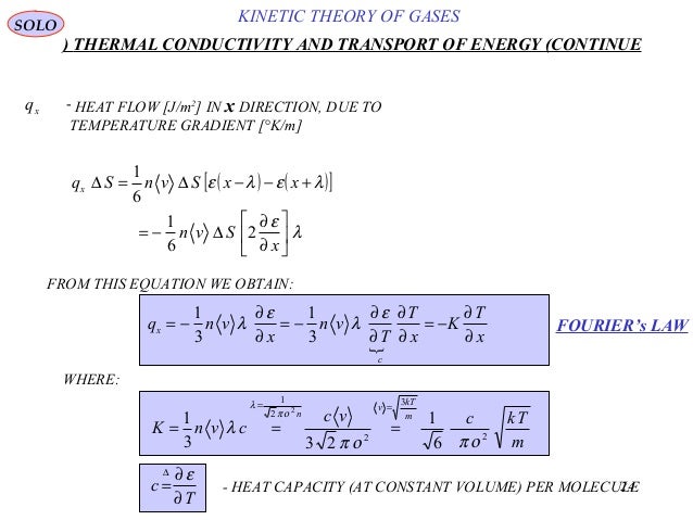 8 kinetic theory of gases | PPT