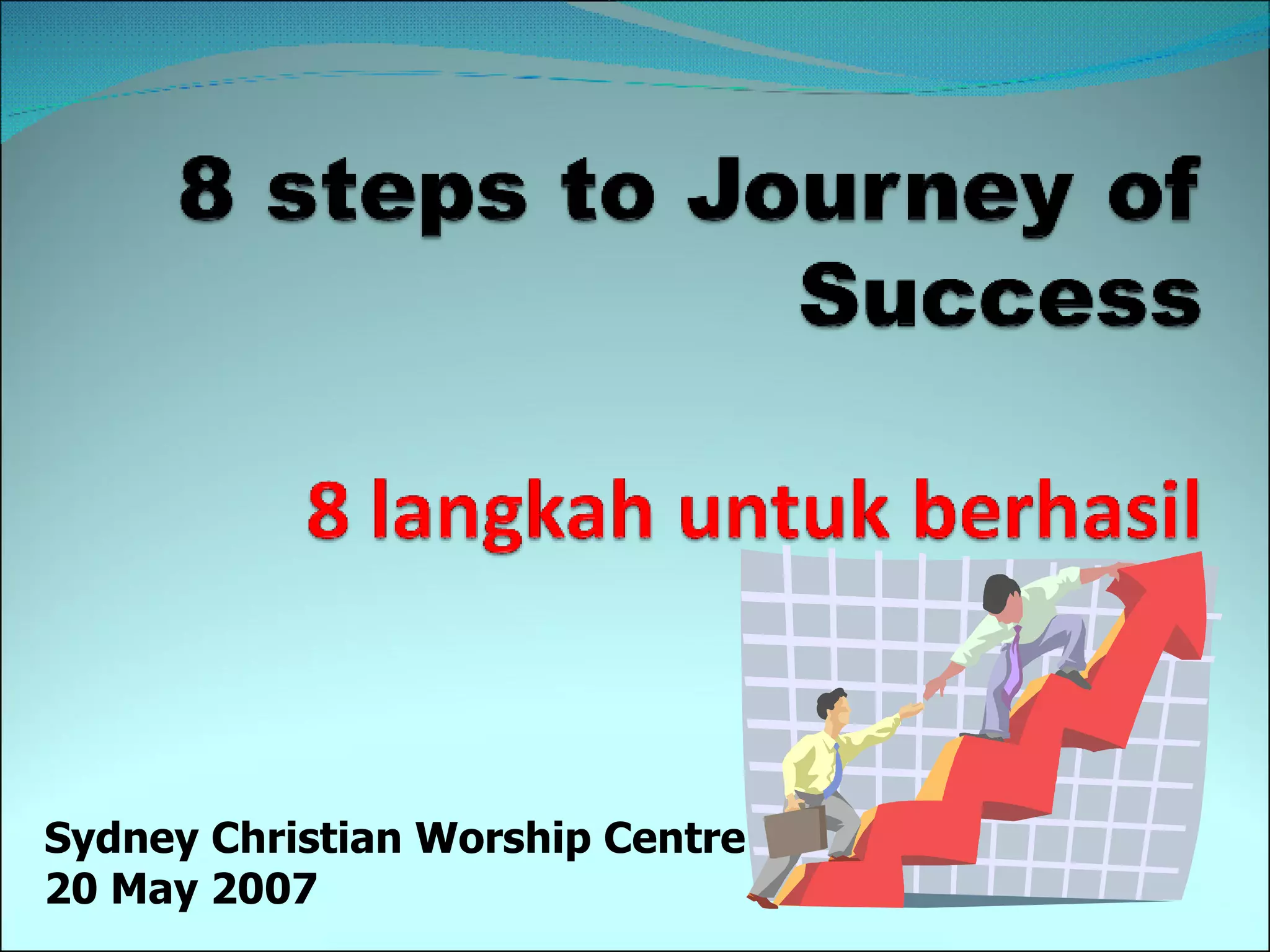 8 Langkah Untuk Berhasil (8 Steps to Success) | PPT