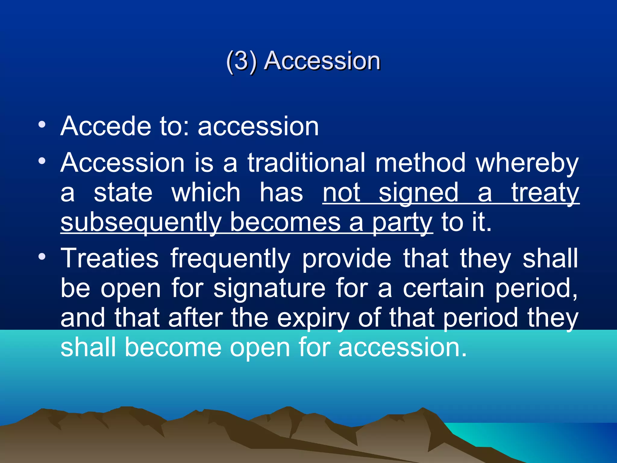 law of treaties | PPT