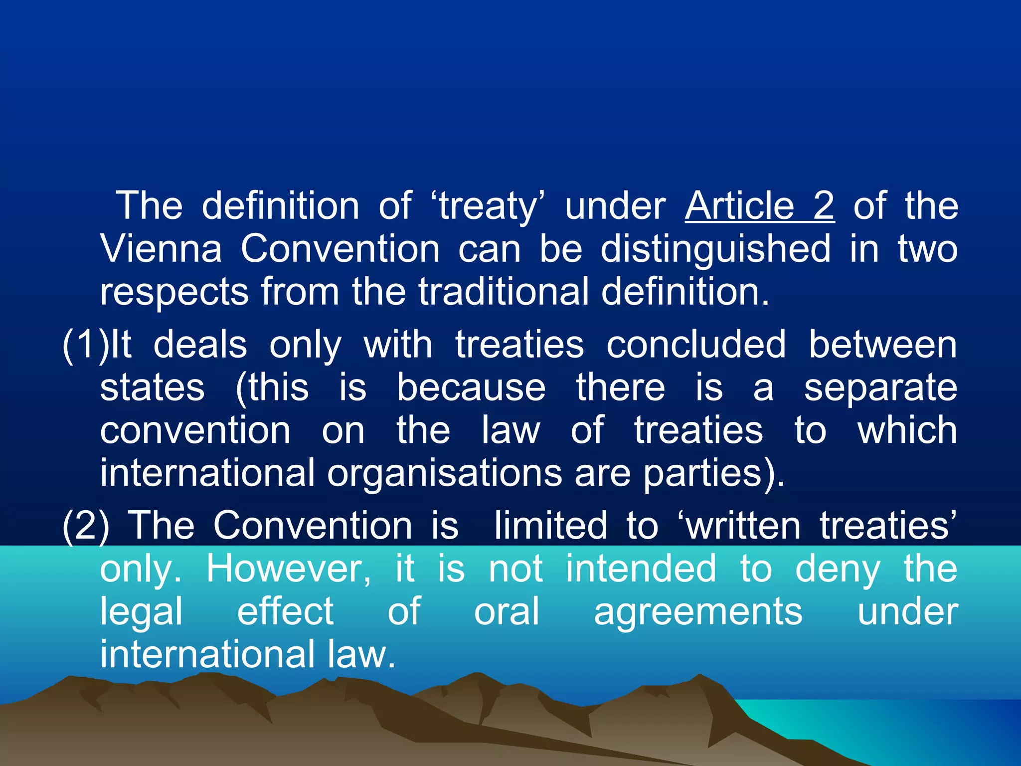 law of treaties | PPT
