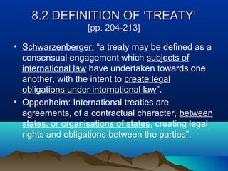 law of treaties | PPT