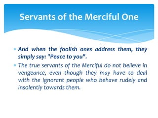 Personality Development in Islam | PPTX