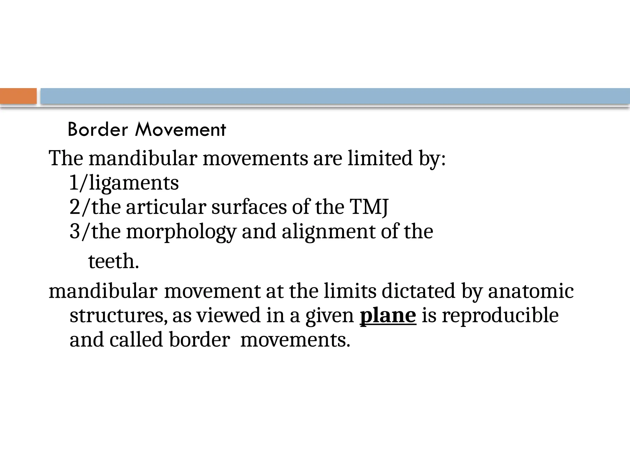 8-mandibular movement.power point presentation | PPT
