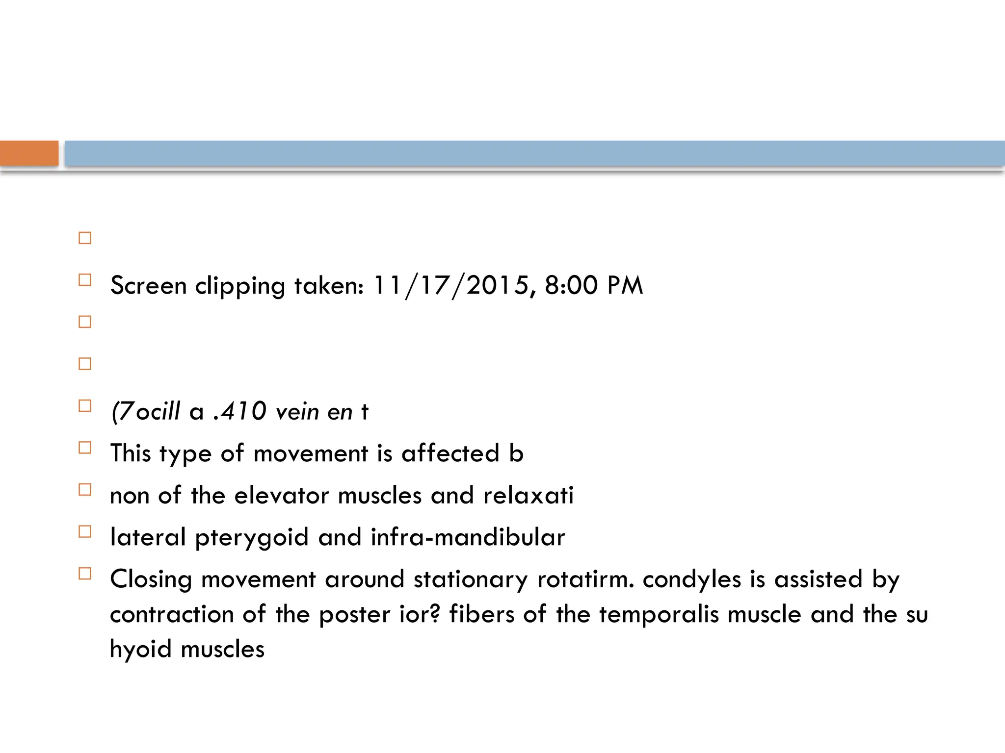 8-mandibular movement.power point presentation | PPT