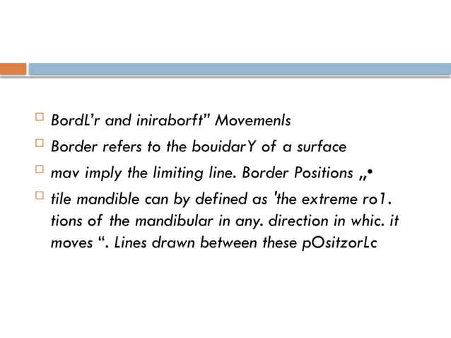 8-mandibular movement.power point presentation | PPT