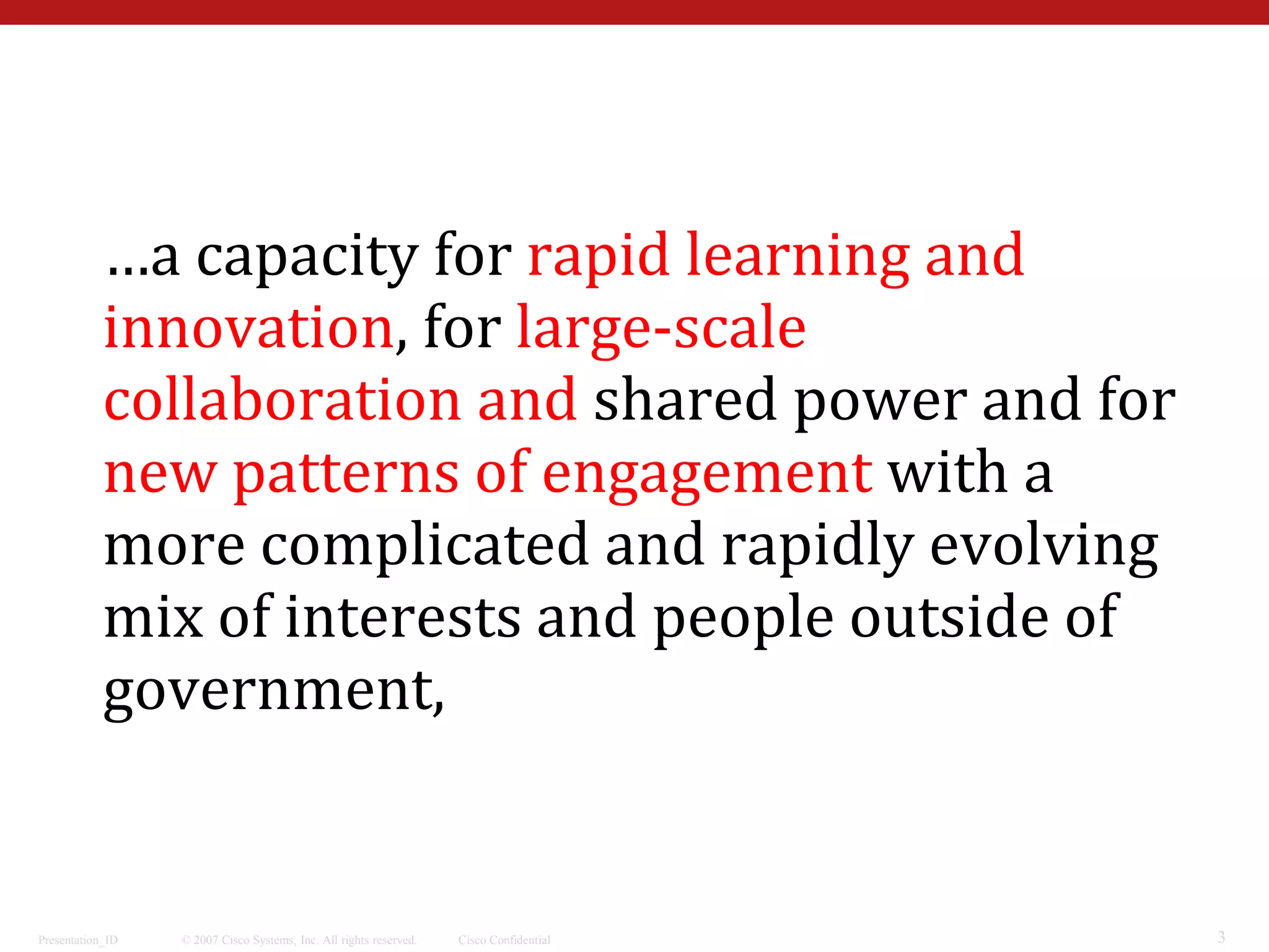 Public Sphere: Gov 2.0 - Martin Stewart Weeks | PPT