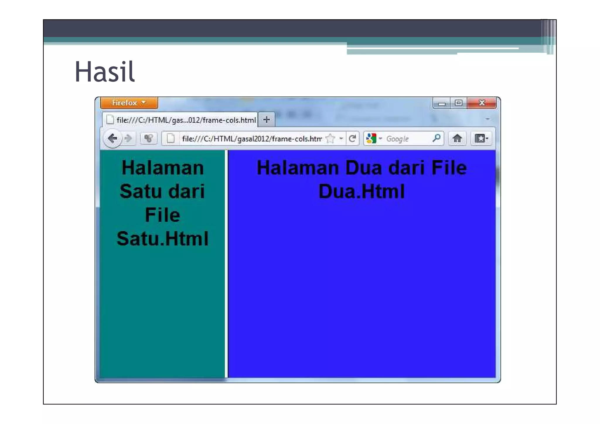 8.materi desain frame (ok) | PPT