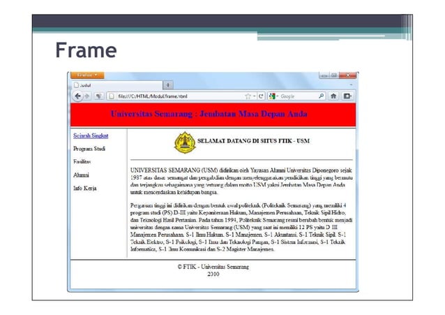 8.materi desain frame (ok) | PDF